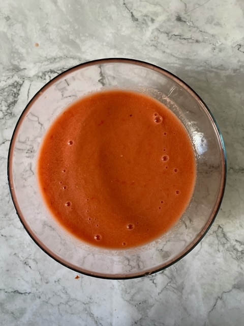 Gazpacho de Sandía - Recetas fáciles y caseras