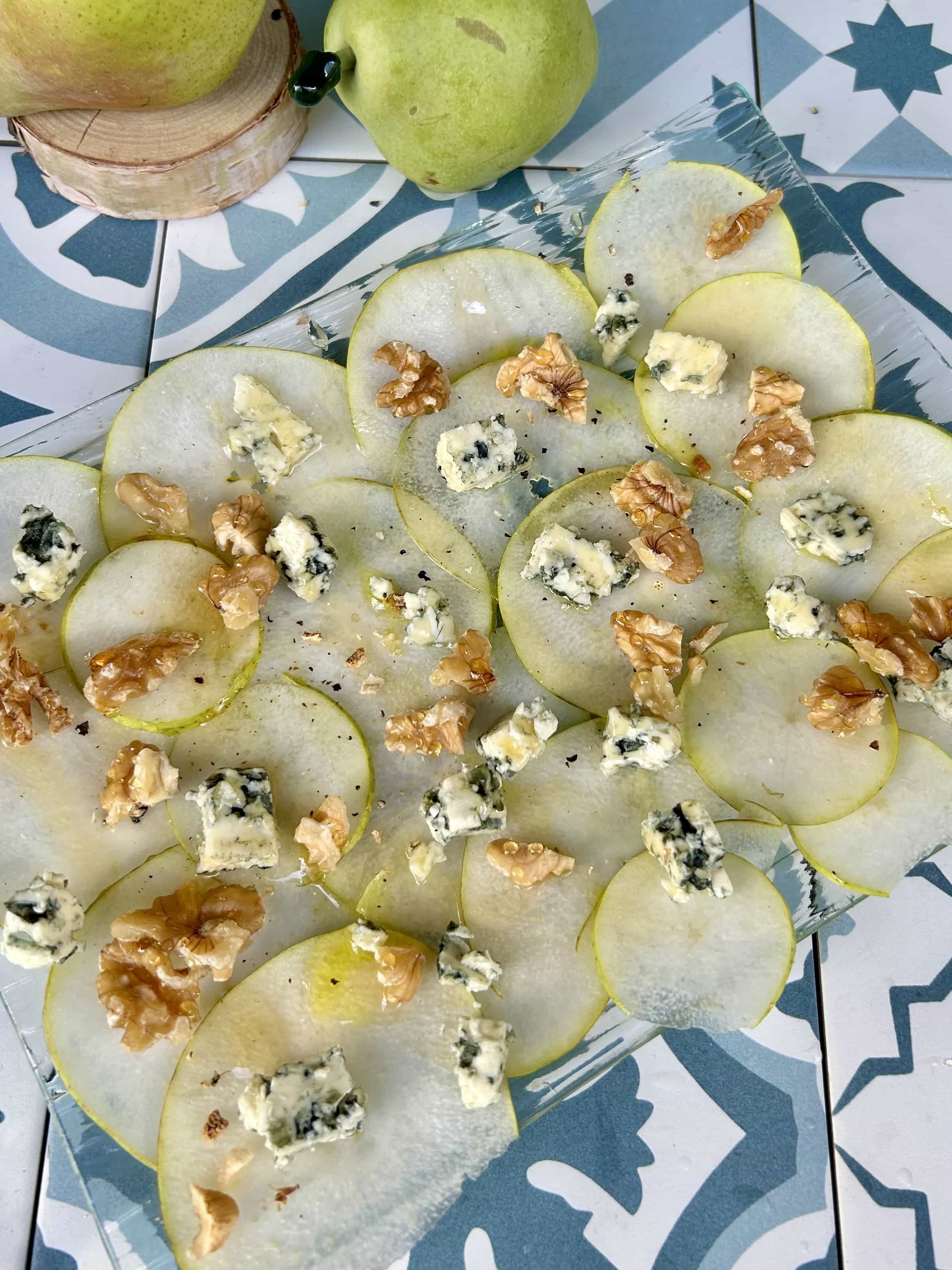 Carpaccio de Pera - [Receta] Aperitivo o Postre tu decides¡