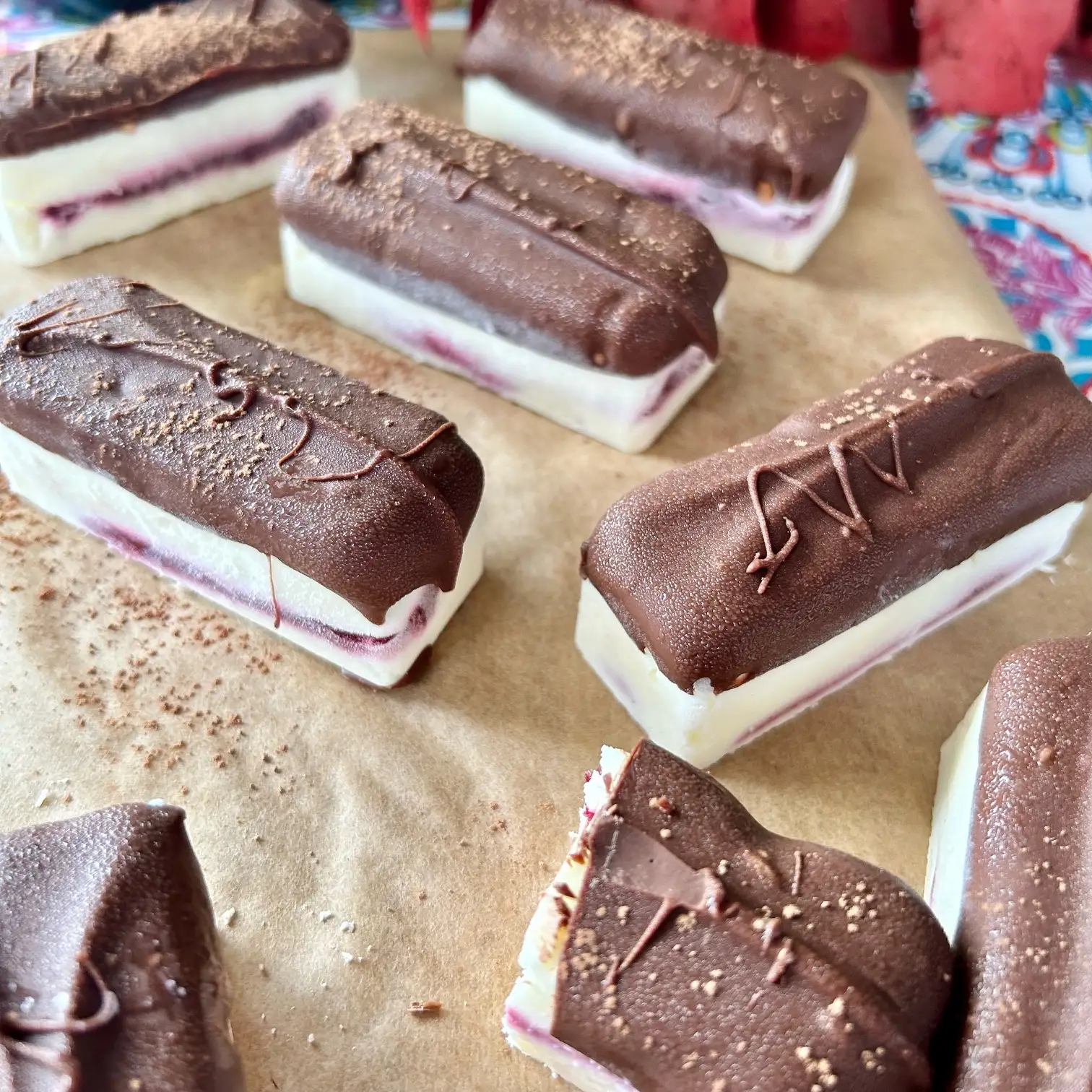 Helado Bombón Casero - Receta - Recetas fáciles y caseras